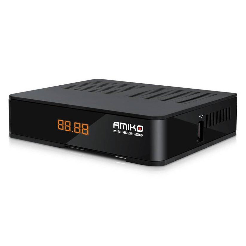 Amiko Mini HD265 WiFi DVB-S2 műholdvevő beltéri egység - Tri